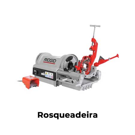 Locação de Rosqueadeira Elétrica de Tubos - À Pronta Entrega