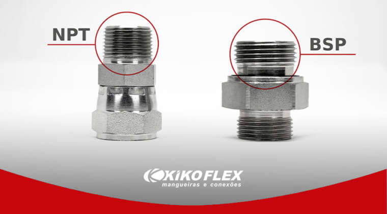 Tabela de Rosca NPT e BSP
