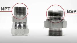 Tabela de Rosca NPT e BSP